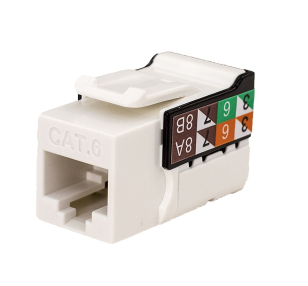 Cat6 RJ45 Punch Down Keystone Jack – TangoElectronics